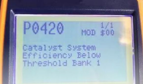 东风日产 故障码 p0420-有驾