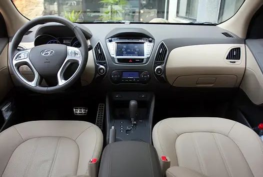 现代ix35导航在哪里-有驾