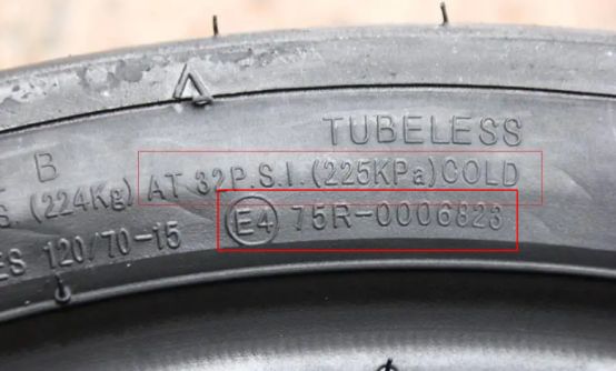 轮胎e4后面的数字是什么意思-有驾
